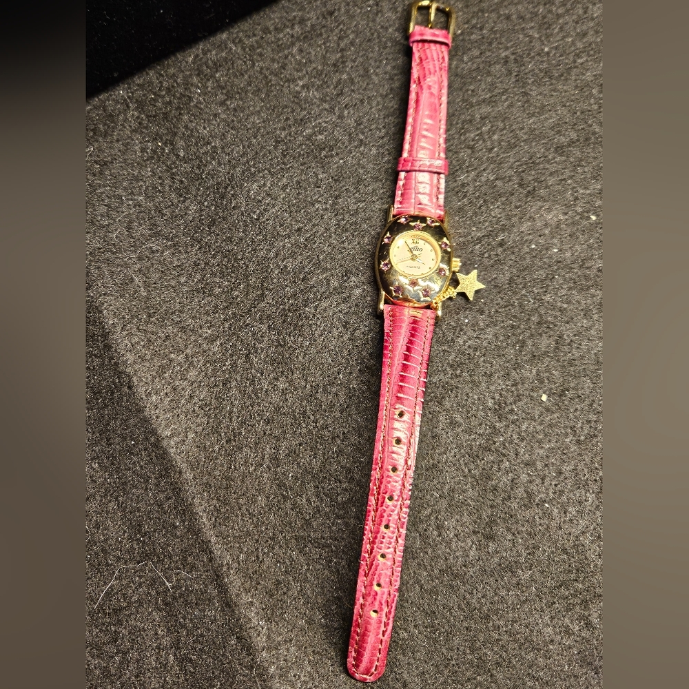 Vintage Alto Quartz Watch. Purple Star With Star Char… - Gem